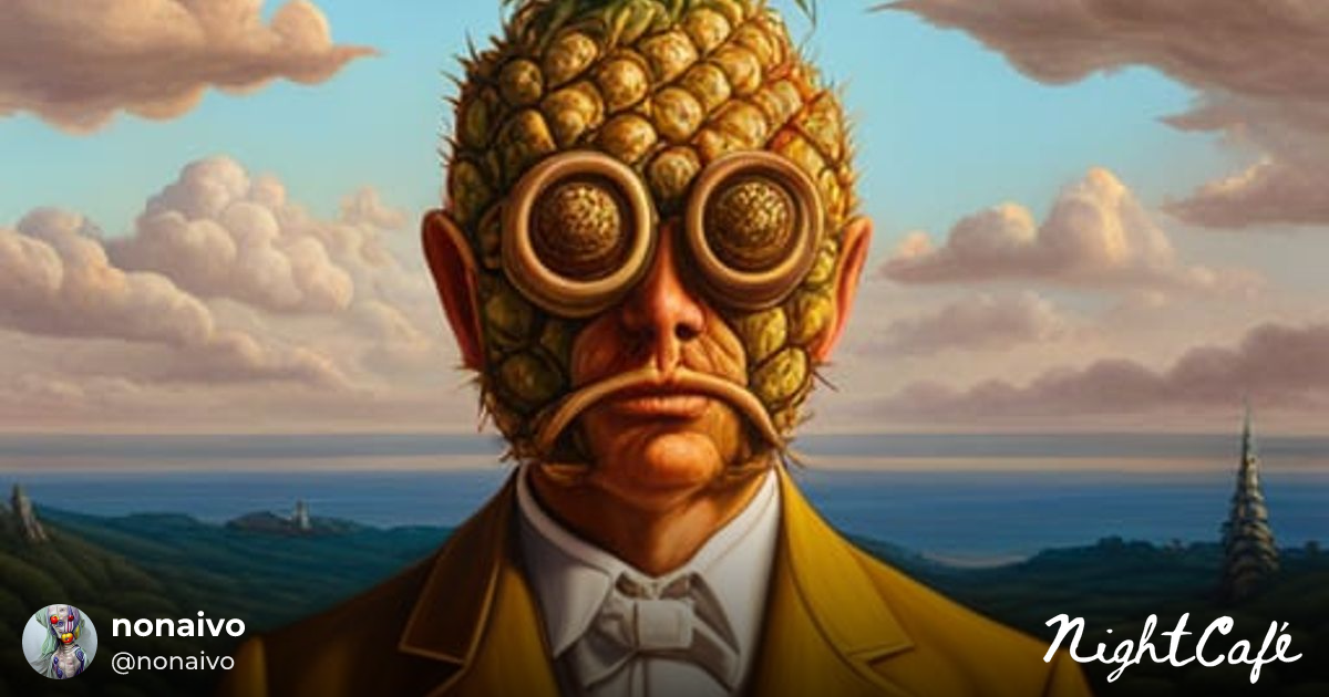 Pineapple creature - Photorealistic Pineapple Creature in Ma...