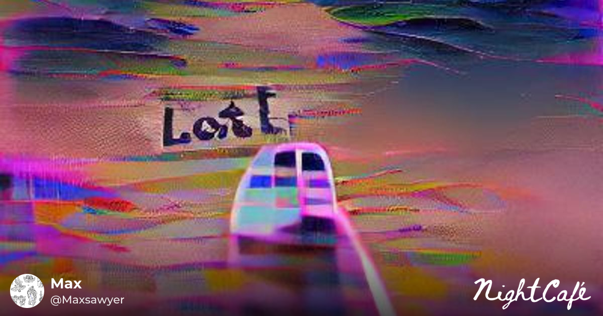 Lost - Abstract Image Generated from 'Lost' Prompt