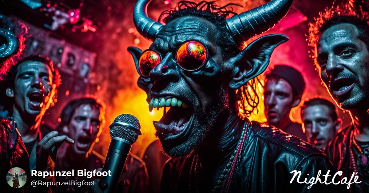 Black Acid Devil Drops the Mic at Karaoke II