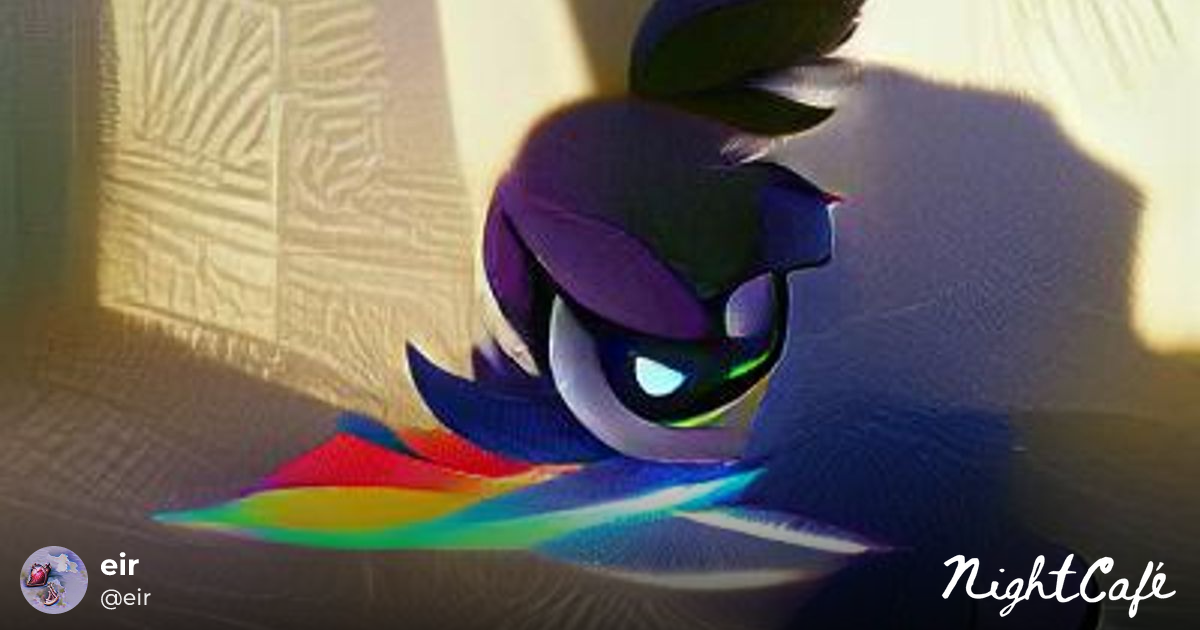 shadow dash - Abstract Shadow Dash AI Art