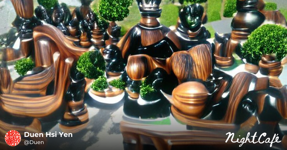 The Staunton chess family arrive for dinner