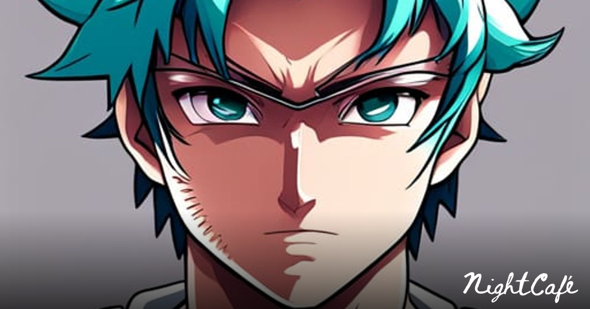 A mix of DBZ and MHA characters - Anime Key Visual in 90s St...