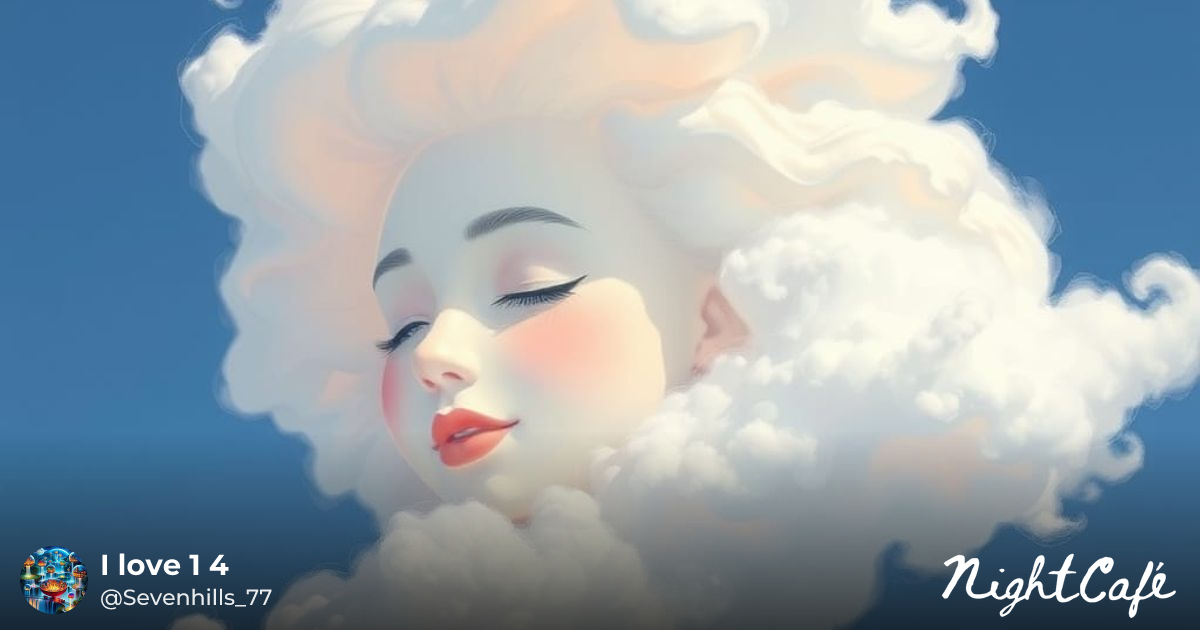 Things That Look - Dreamy, Ethereal Whispy Clouds in Soft P...