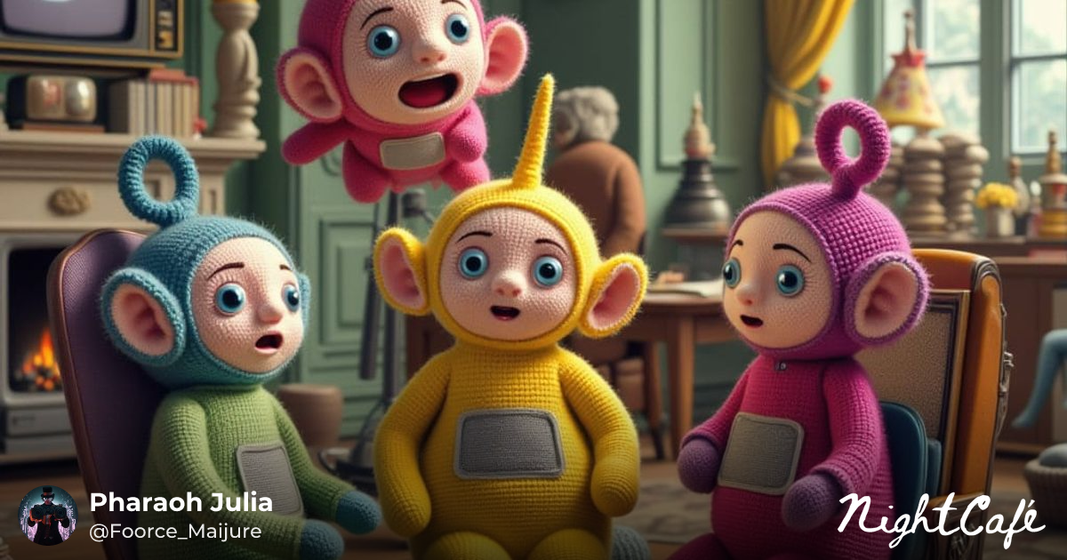 Dreamlike Whimsy in a Distorted Epoque Setting - AI Art