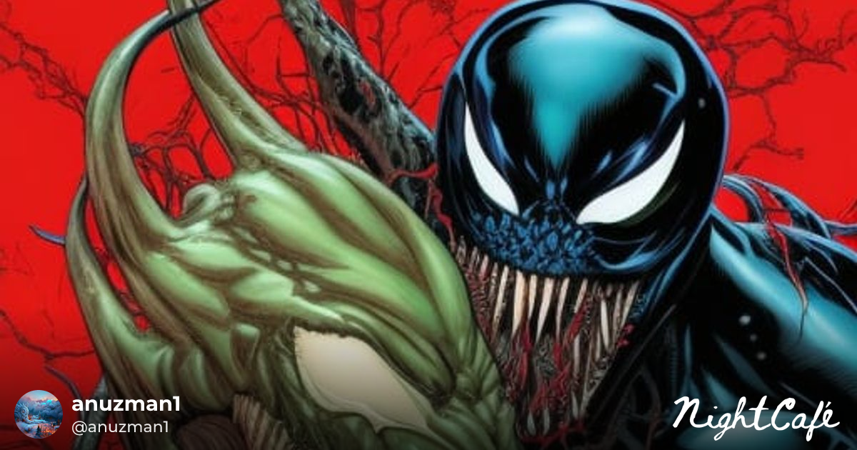 Symbiotes - Venom vs Carnage: Comic Book Art Battle