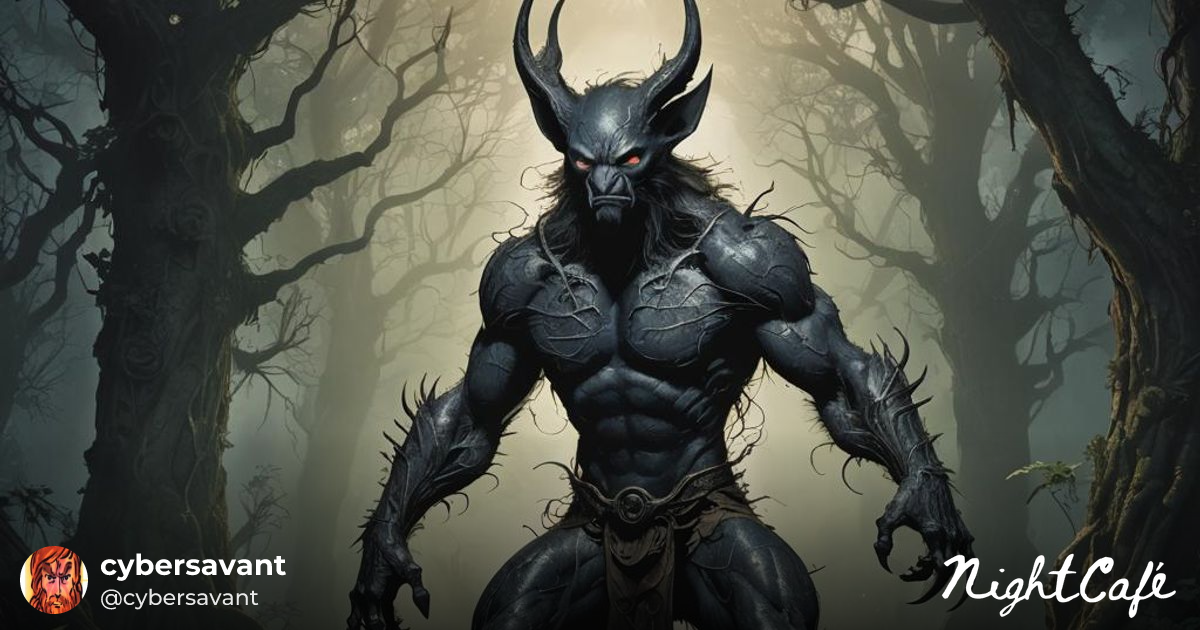 Mythical Wolverine-Rabbit Hybrid in Dark Fantasy L... - AI Art