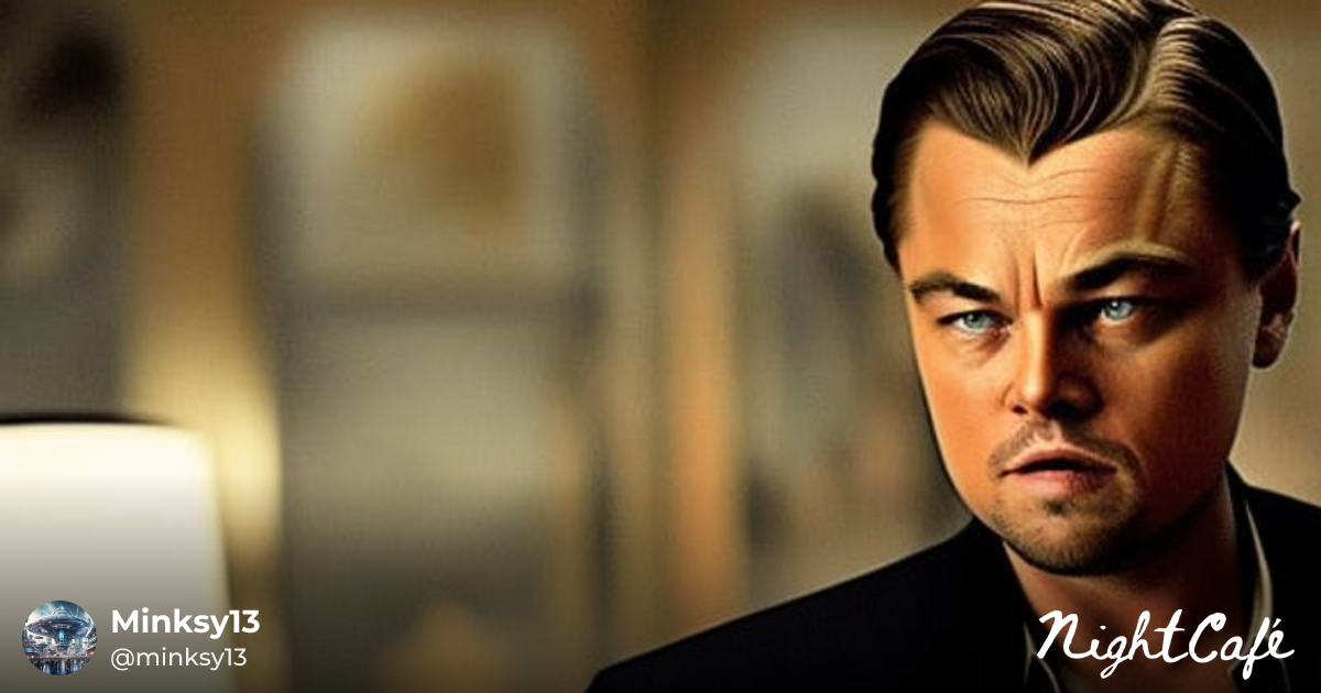 Leonardo DiCaprio in Inception-Inspired Scene - AI Art