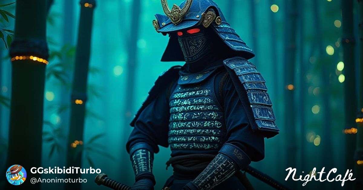 The legend of the glowing warrior - Glowing Samurai Warrior ...