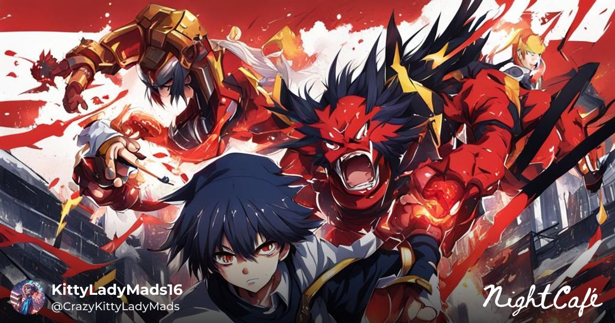 Angry - Angry Figure in Anime Style