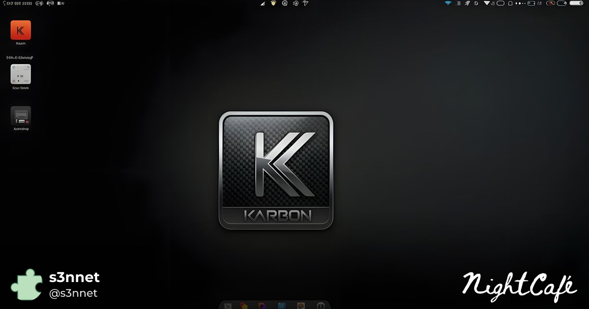 Vector Drawing App in Carbon Colors with Karbon Lo... - AI Art