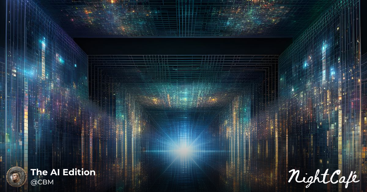 Holographic Matrix - Stunning 8k Holographic Matrix Composit...