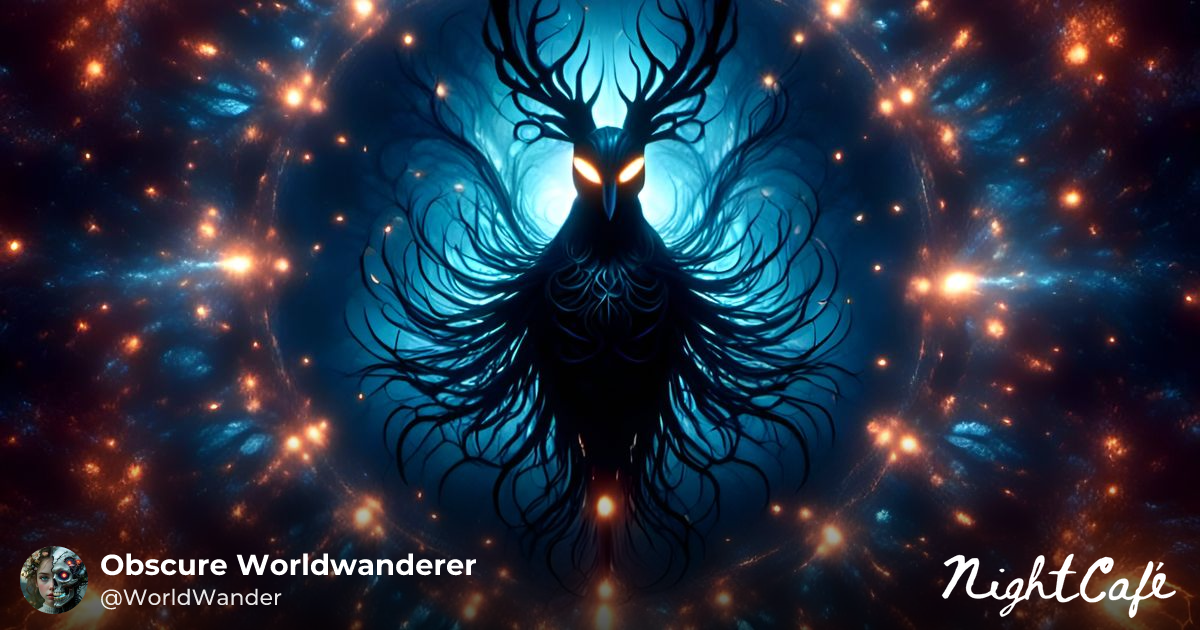 Fiery Constellation Knight of Fire Energy - AI Art