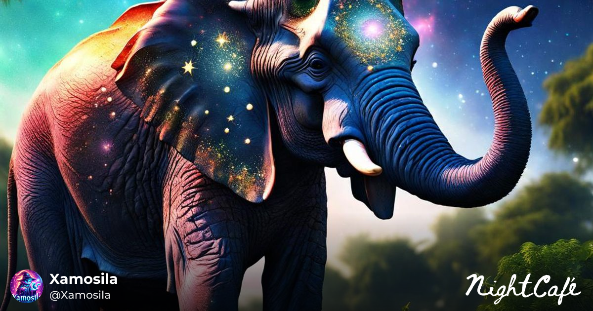 If you see this elephant luck and joy will fill you.