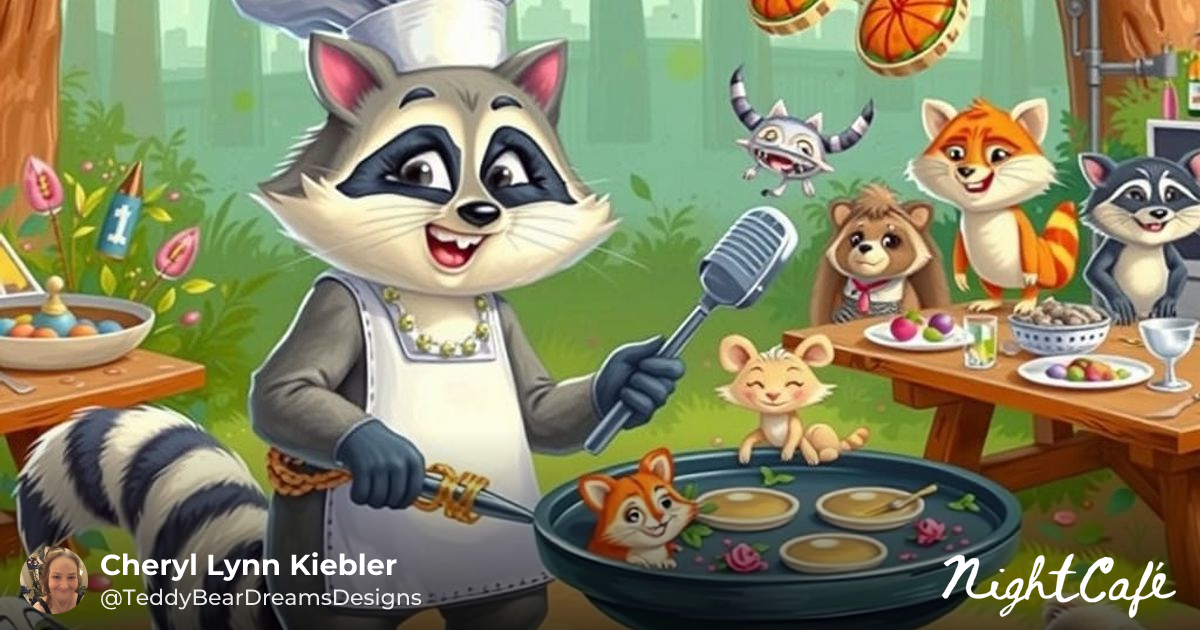 Raccoon Chef