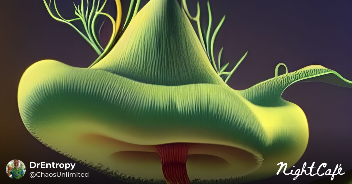 Elven Shrooms - Psychoactive Mushrooms Under Alien Shapeshif...