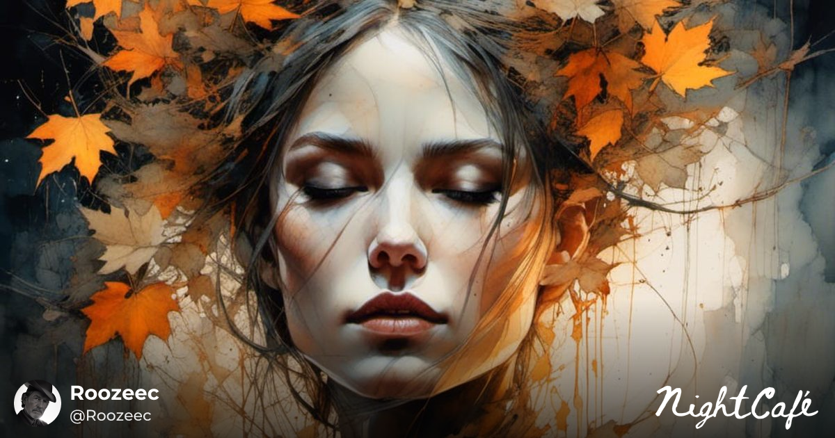 Orange zen portrait - Orange zen portrait