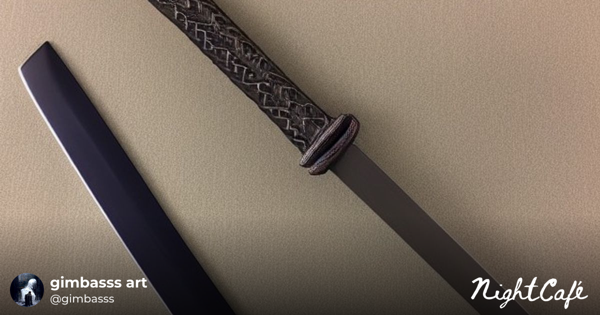 Katana Blade - Cursed Katana Blade: A Weapon of Dark Power