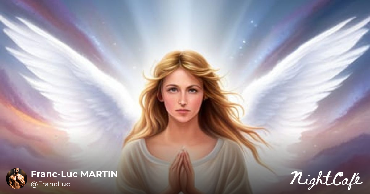 peinture ange spirituel magie - Ethereal Angel in a Spiritua...