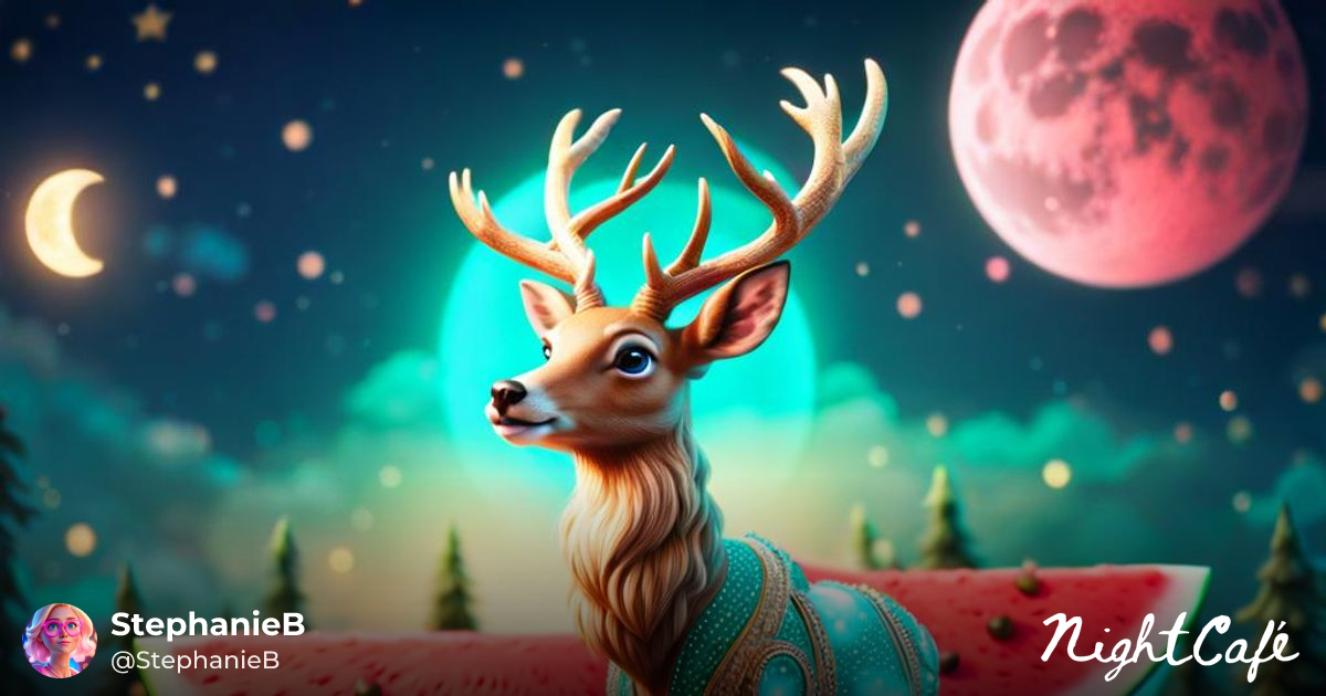 Opwednesday - Starlight Moonwalk by Deer on Watermelon Moon