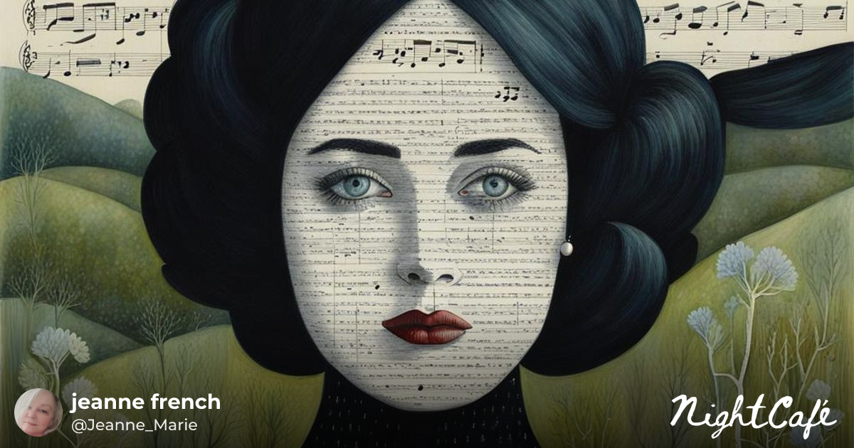 Ethereal Opera Singer Shrouded in Mysterious Bog - AI Art