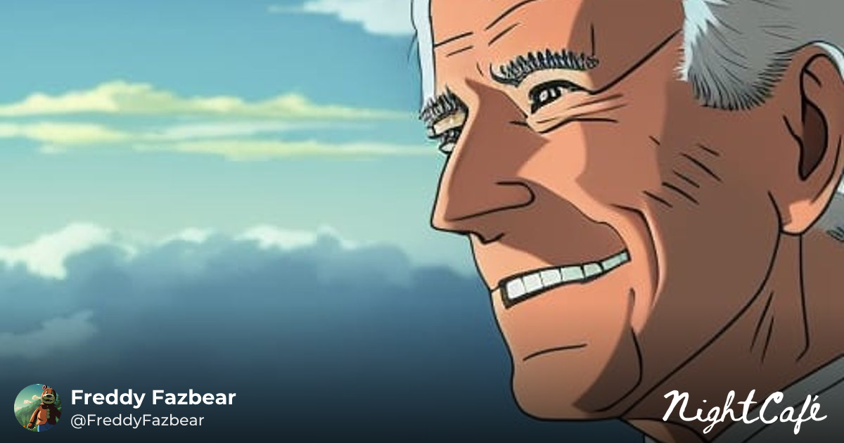 Joe Biden as a furry - Joe Biden as Furry in Anime Style