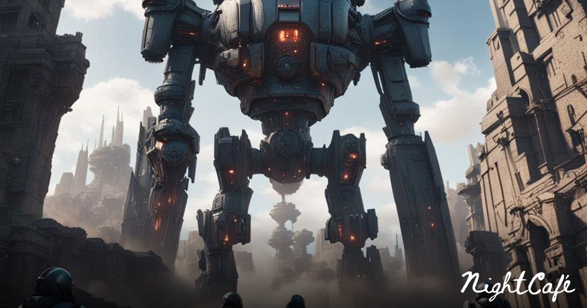 Resistance Infiltrates AI Fortress: Detailed Matte... - AI Art