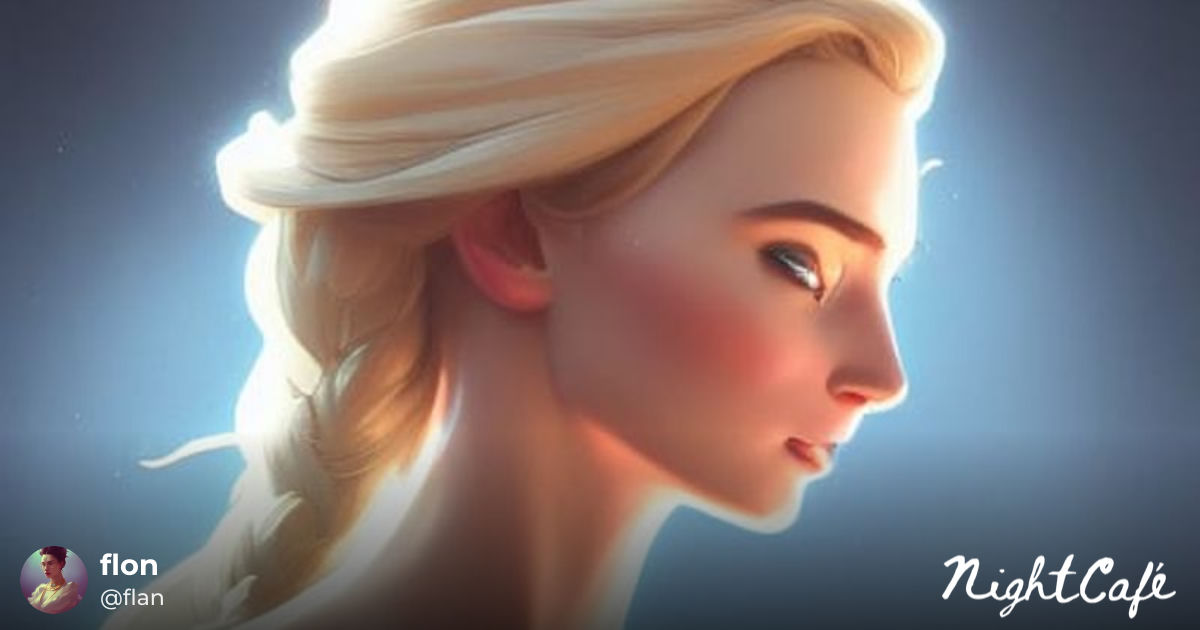 Elsa - Elsa Portrait in Hyperdetailed Style