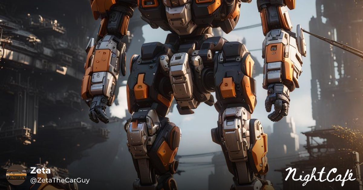 Fighting mech - Realistic Mech Warrior in Unreal Engine 5