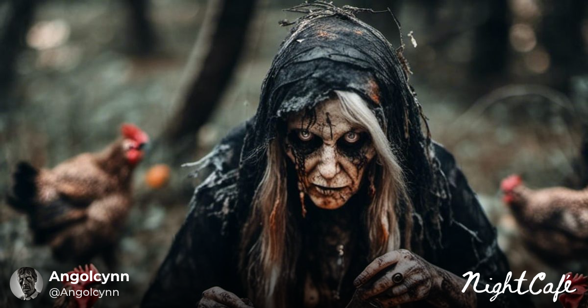 Baba’s Stuffy Guy - Macabre Baba Yaga Feast in Horror Photog...