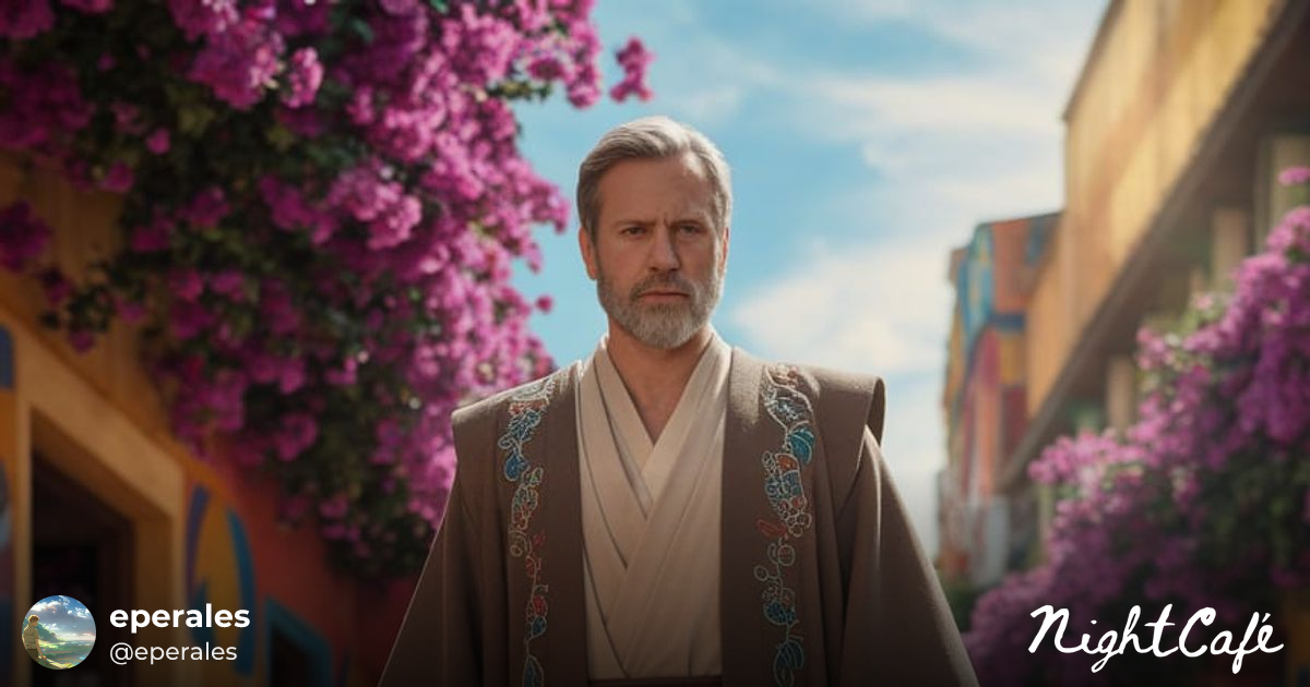 Obi Juan Kenobi, a Mexican Jedi - Jedi Master in Mexican Pl...