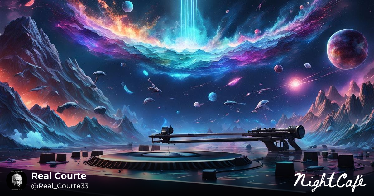 Spacecore Music Concept Art in Photorealistic Styl... - AI Art