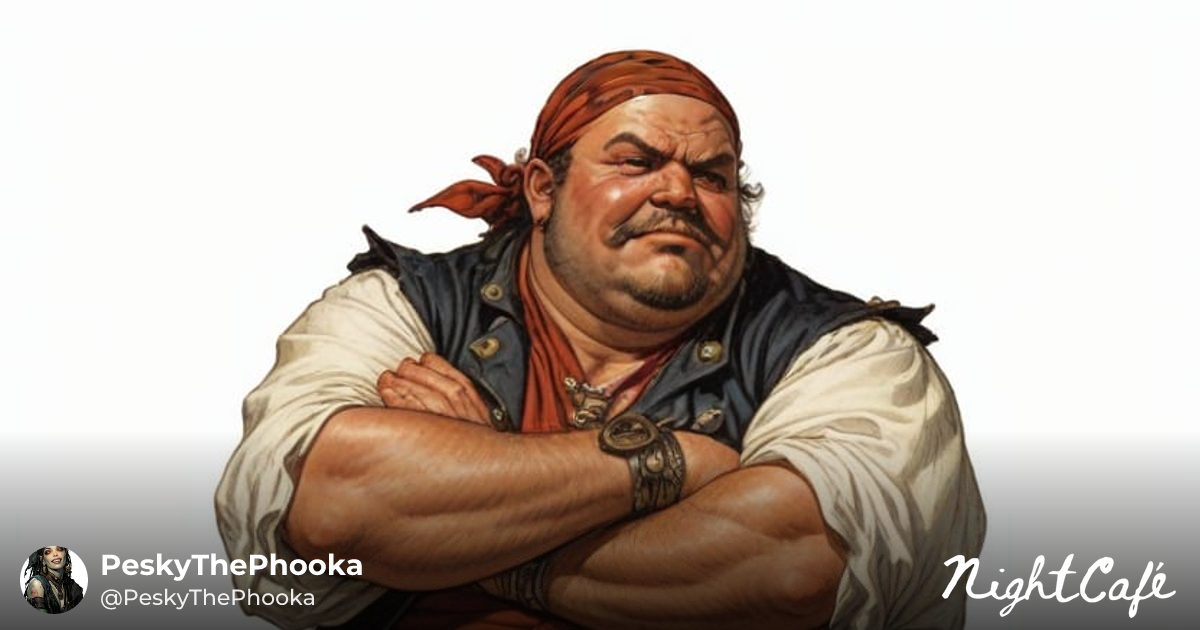 Pablo, a pirate from the early 18th century