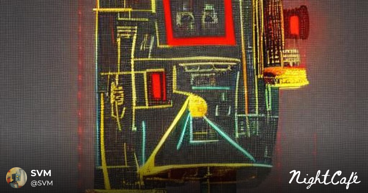robot by Jean-Michel Basquiat - Futuristic Robot with Intri...