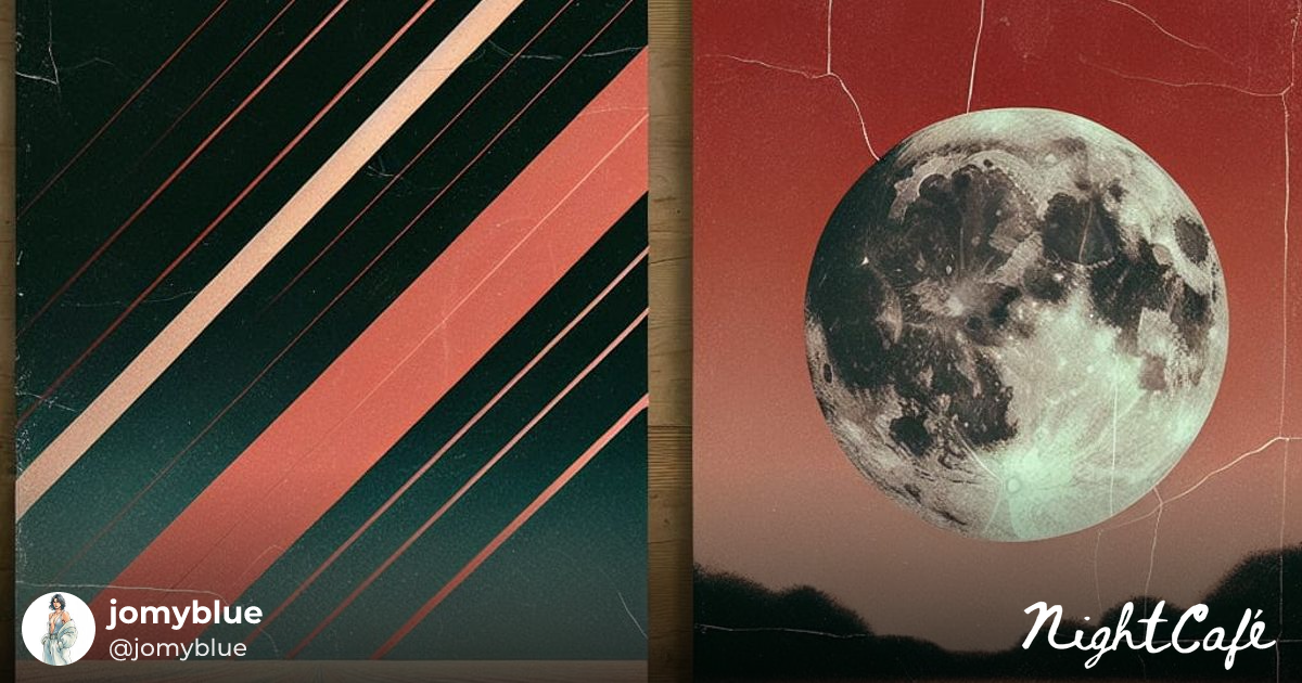 Art by Saul Bass, minimalist abstract design, bold diagonal lines in ...