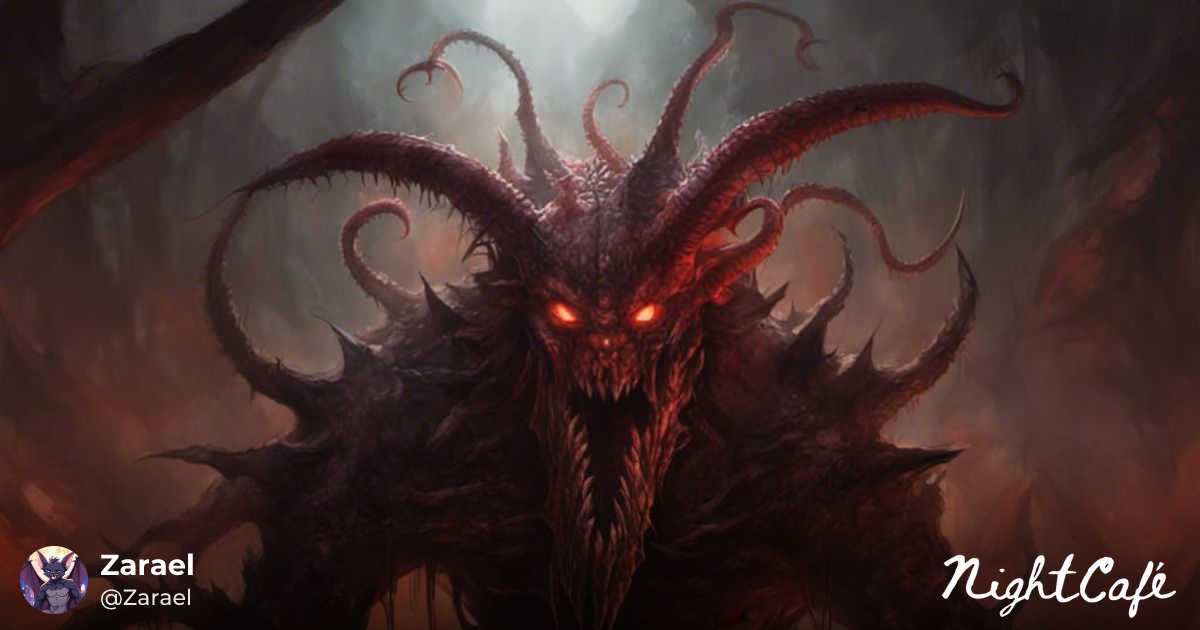 Apocalyptic Broodmother: Cosmic Horror Unleashed - AI Art