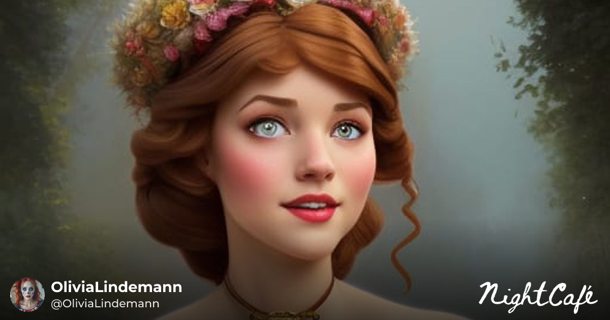 Anneliese Mendel. - German Disney Princess Portrait in Disn...