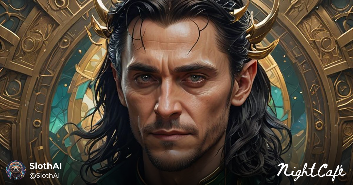 Loki - Loki Portrait in Dynamic Lighting, Detailed Concept A...