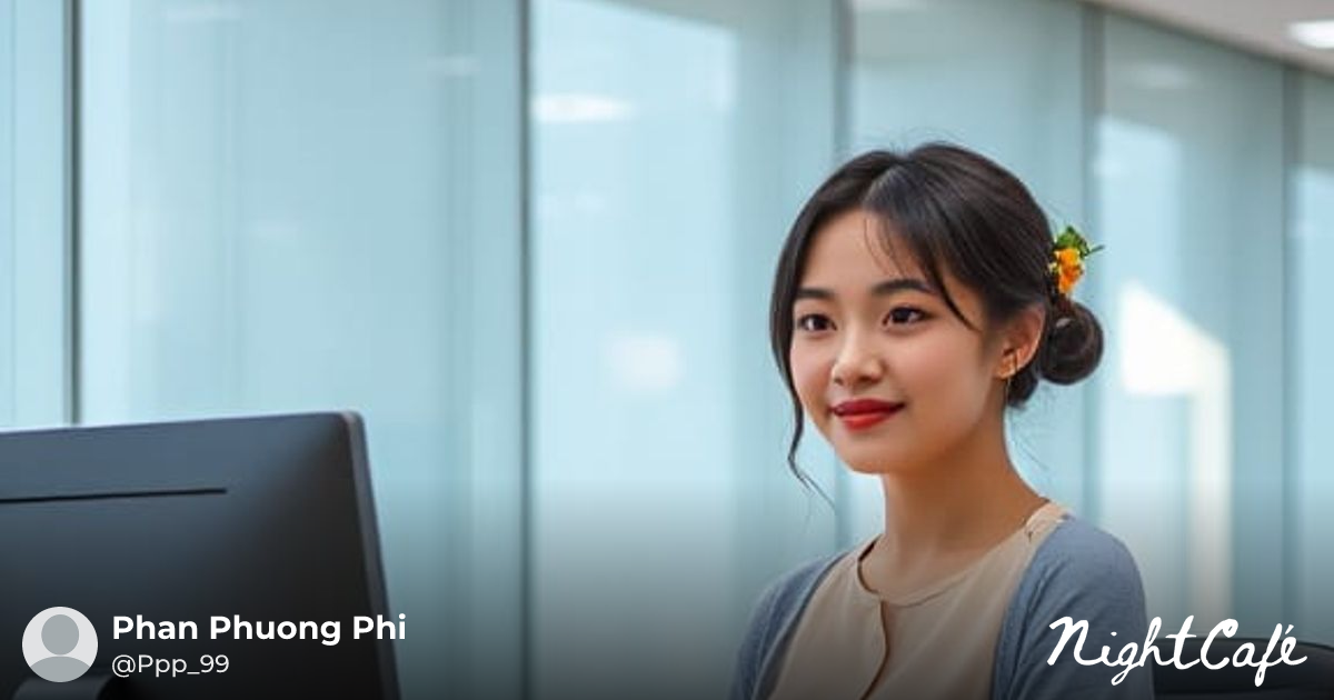 A day at the IT company of Gong Mi-hwa, a Korean mid-20s female AI ...