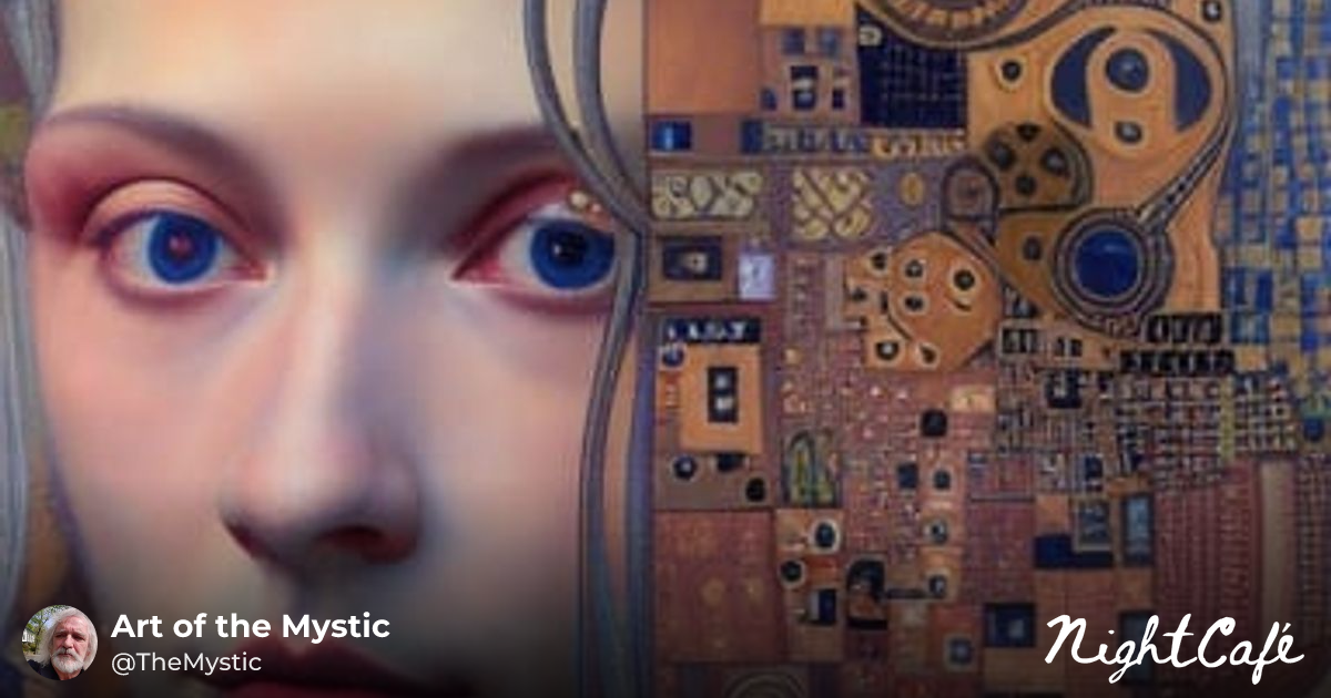 KLIMT PORTRAITS AGAIN - Self-Aware Machines in a Surreal Sty...