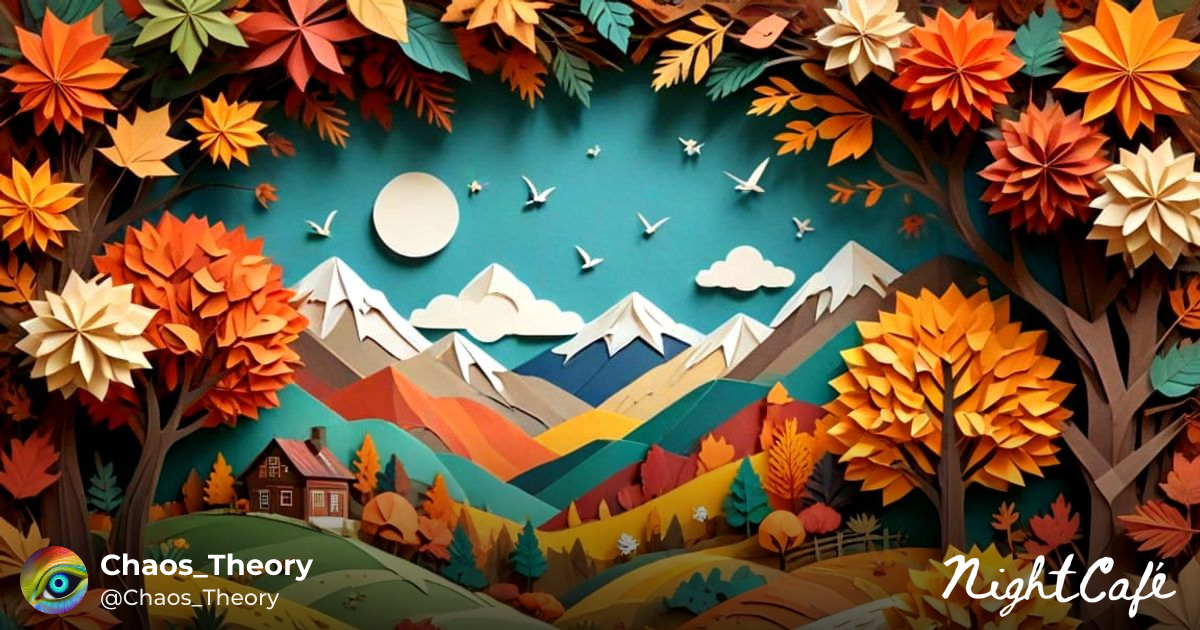 Cozy Autumn Papercraft Collage - Cozy Autumn Papercraft Coll...