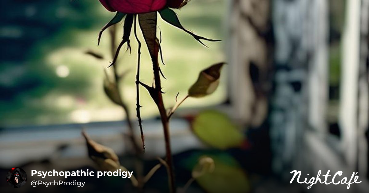 A Wilted rose mirrors a heart shattered by betrayal