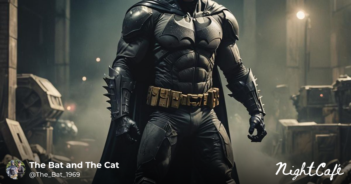 Huge Mutant Batman - Epic Mutant Batman Cinematic Film Still