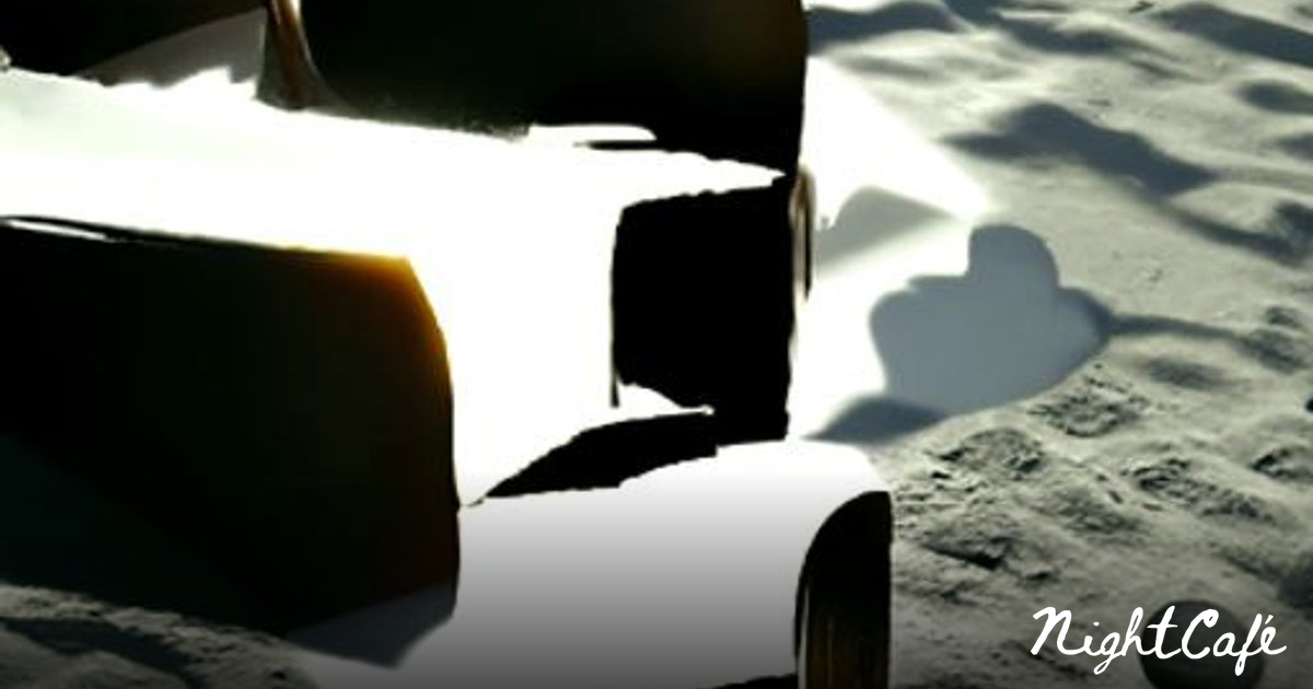 An f1 car in the moon - F1 Car on the Moon: 3D Rendered Art