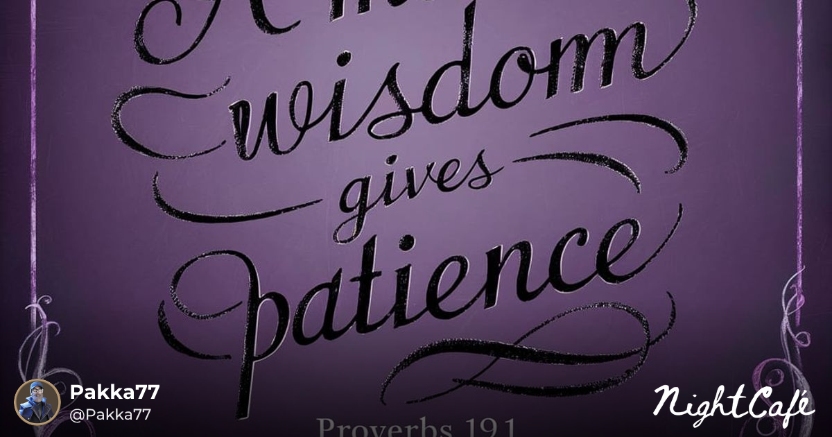 Elegant Cursive Script on Deep Purple Background - AI Art