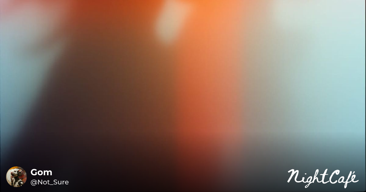 Action-theme. Hazy minimalist abstract spirit photography by David Lynch and Bill Henson