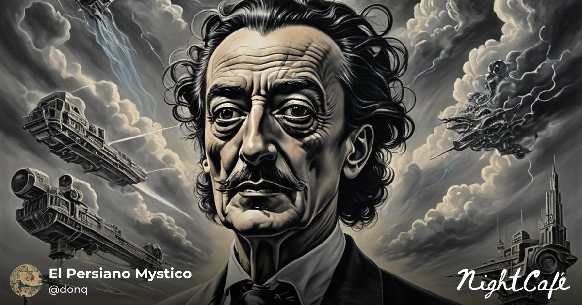 Surreal Melting Figure in Oil, Hyperdetailed Charc... - AI Art