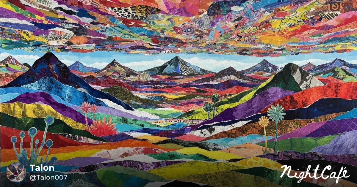 Prism Assemblage Alien World - Collage Alien World in Full S...