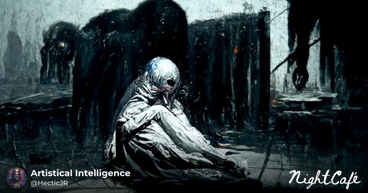 Depression - Depression: A Gothic Horror Illustration