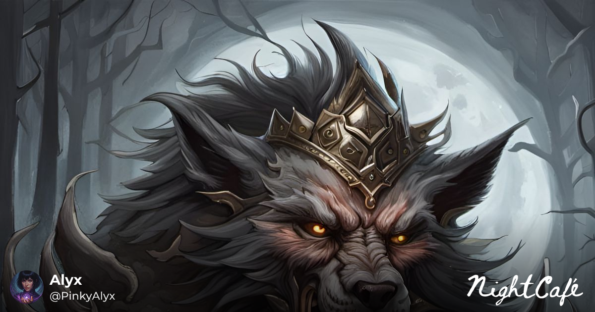 Werewolf King - Detailed Werewolf King Concept Art
