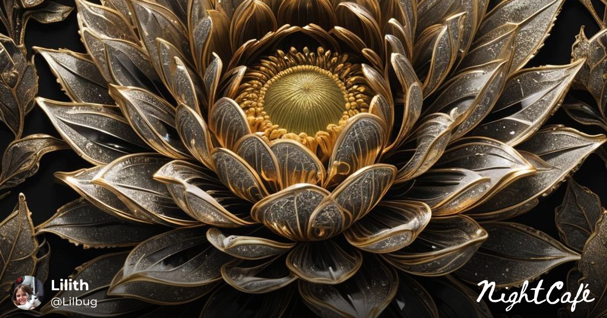 A beautiful crystal sunflower . - Crystal Sunflower in Hype...